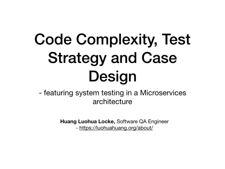 code-complexity-and-testing-strategy.001 – Bad Quality Organization